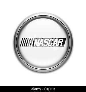 Nascar logo icon symbol flag emblem Stock Photo - Alamy