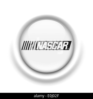Nascar logo icon symbol flag emblem Stock Photo - Alamy