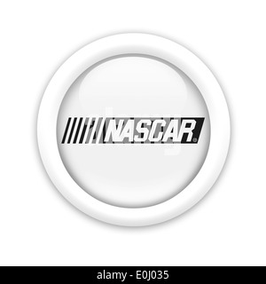 Nascar logo icon symbol flag emblem Stock Photo - Alamy