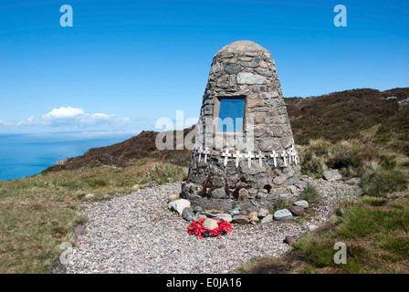1994 RAF Chinook Helicopter Crash Memorial Cairn Mull of Kintyre ...