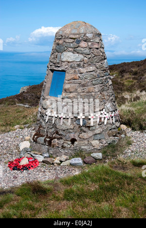 1994 RAF Chinook Helicopter Crash Memorial Cairn Mull of Kintyre ...