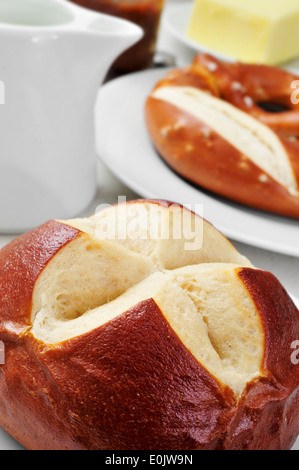 Typical German breakfast table Stock Photo - Alamy