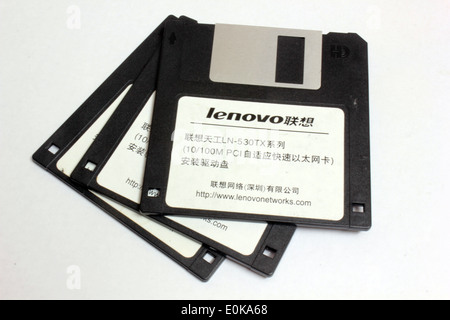 Lenovo floppy disk Stock Photo - Alamy