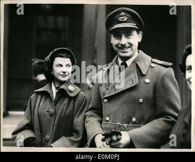 Squadron Leader Neville Duke Stock Photo - Alamy