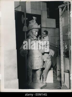 The Guildhall City of London Gog Magog Statue statuette England UK ...