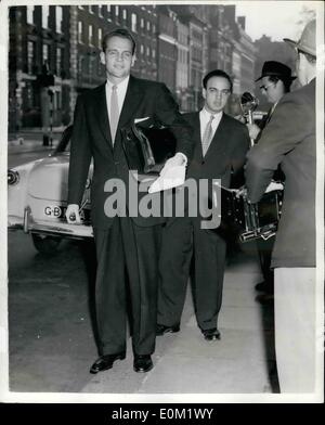 David Schine (left), Roy Cohn, and Senator Joseph McCarthy (right) in ...