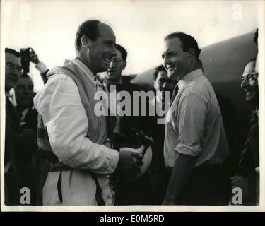 Squadron Leader Neville Duke Stock Photo - Alamy