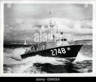 A new high speed rescue launch now in service with RAF Air Sea Rescue ...