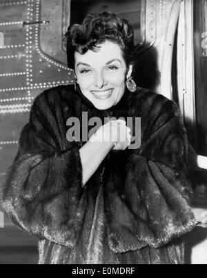 Jane Russell at Heathrow Airport Stock Photo - Alamy