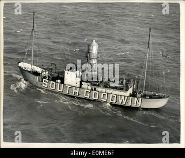 South Goodwin Lightship Stock Photo - Alamy