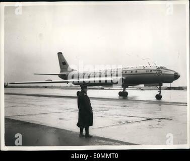 Mar. 03, 1956 - Soviet Set Police Chief Arrives: Colonel-General Ivan ...