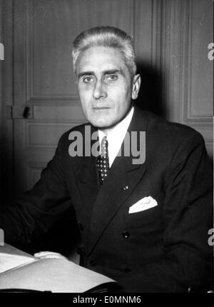 Jan 05, 1956; Paris, France; France appointed ARMAND BERARD the new ...
