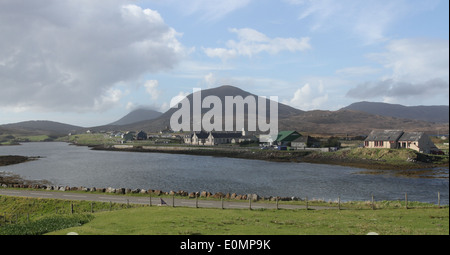 Leverburgh waterfront Isle of Harris Scotland May 2014 Stock Photo - Alamy