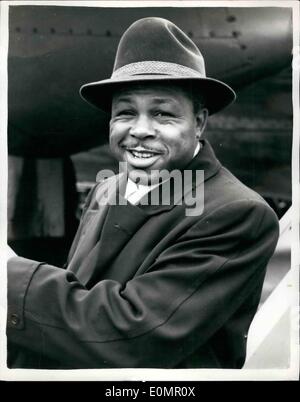 May 05, 1956 - Archie Moore Goes Into Training at Windsor: No doubt how ...