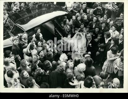 Jul. 07, 1956 - Barbara Lyon marries Tv Producer: Barbara Lyon, 24 year ...