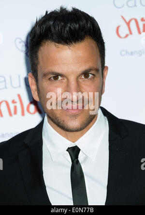 Peter Andre on the red carpet at The Daily Mirror Pride of Britain ...