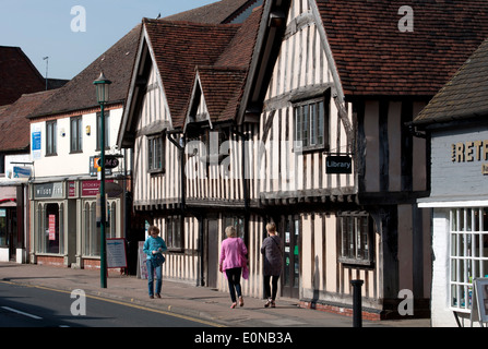 High Street, Knowle, West Midlands, England, UK Stock Photo - Alamy