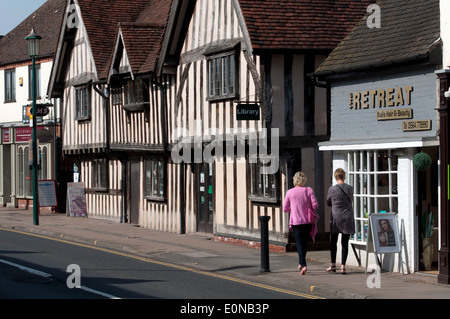 High Street, Knowle, West Midlands, England, UK Stock Photo - Alamy