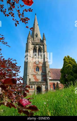 All Saints Village Church, Clive, Shropshire Stock Photo - Alamy