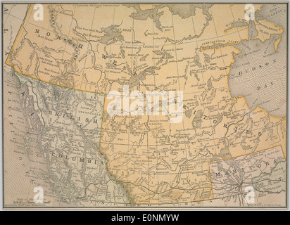 A historical map showing the population density in Toronto in 1914. The ...