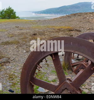 The Blue Lake Fairbourne Stock Photo - Alamy