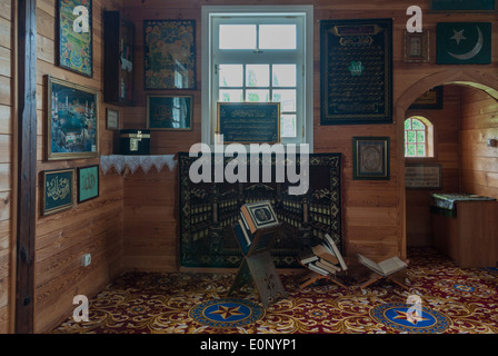 Old Wooden Tatar Mosque, Bohoniki, Podlasie, eastern Poland Stock Photo ...