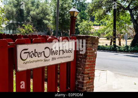 Graber Olive house in Ontario California Stock Photo - Alamy