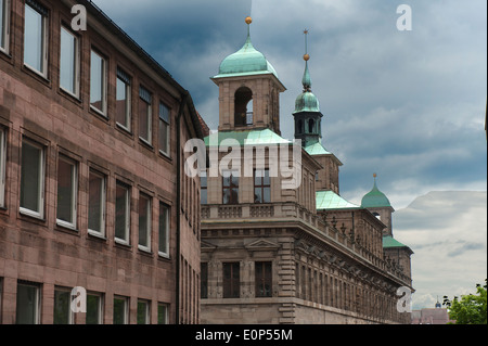 Altes Rathaus Nürnberg, Turm,Türme,Tower,Franken,Bayern, Wappen ...