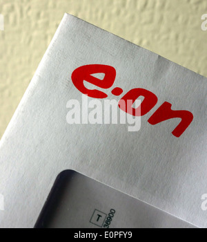 E.ON energy company logo on envelope, London Stock Photo - Alamy