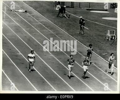 Nov. 11, 1956 - Olympic Games in Melbourne 400 metres Hurdles Final ...