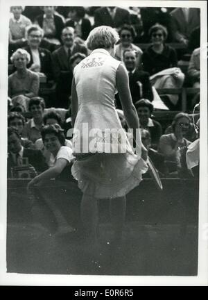 Jun. 06, 1958 - Wightman Cup - At Wimbledon Mix-Up With The English ...