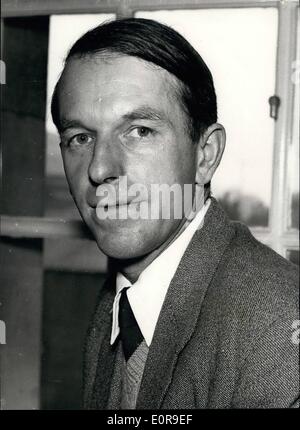 Oct. 10, 1958 - BRITISH SCIENTIST WINS.NOBEL PRIZE DR. FREDERICK SANGER ...