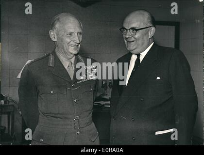 Sep. 09, 1958 - Field Marshal Lord Montgomery flies back to London ...