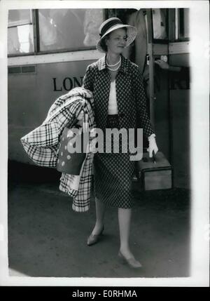 Aug. 08, 1959 - The Rockefeller wedding in South Norway: Anne Marie ...