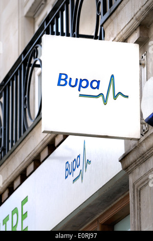 Bupa private health centre, London, England Stock Photo - Alamy