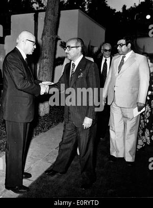 Iranian politician and former Prime Minister JAFAR SHARIF EMAMI Stock ...