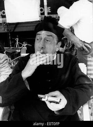 Actor Fernandel in film as 'Don Camillo' Stock Photo - Alamy