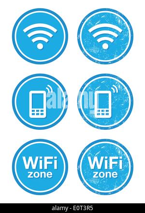 Wifi internet zone Stock Vector Image & Art - Alamy