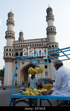 Charminar aka The Four Minarets was built in 1591 by Sultan Quli Qutub ...