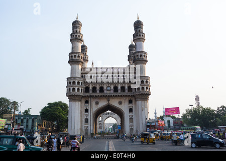 Charminar aka The Four Minarets was built in 1591 by Sultan Quli Qutub ...
