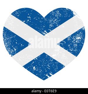 Scotland flag heart Stock Vector Image & Art - Alamy