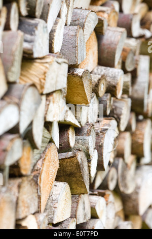 Holz, Scheiter, Holzscheiter, gestapelt, Brennholz, Vorrat, Spaltholz ...