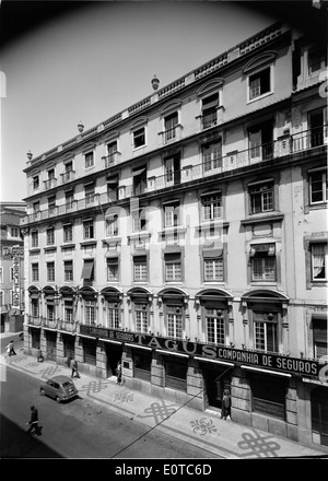 Companhia de Seguros Tagus in Lisbon, Portugal, is a historic insurance ...