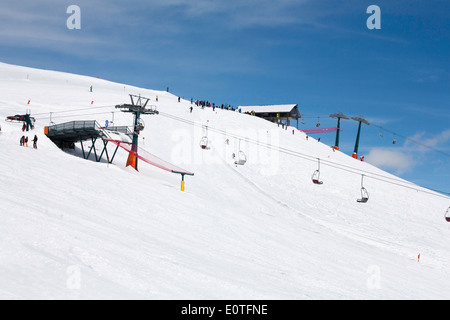 Piste and Chair lift Seceda Col Raiser Selva Val Gardena Dolomites ...