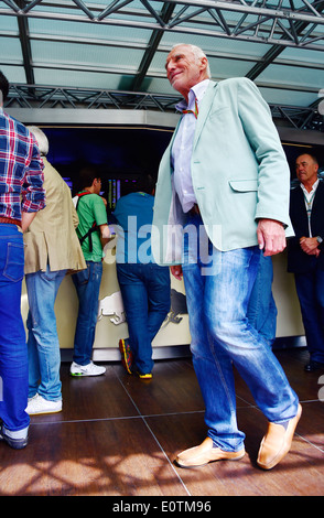 Red Bull Racing owner Dietrich Mateschitz during the French Grand Prix ...