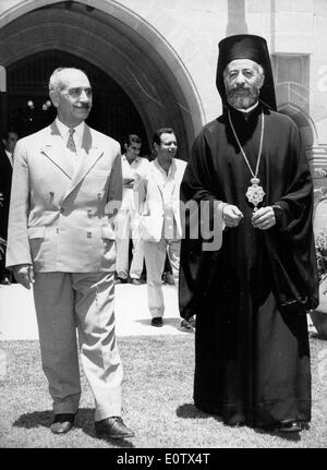 General Georgios Grivas of the Greek army Stock Photo - Alamy