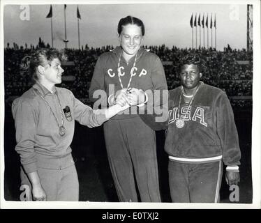 Olympic Games in Rome, Russian basketball player Janis Krumins tallest ...