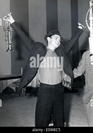 The Prince Of Cool Chet Baker playing his trumpet Stock Photo - Alamy