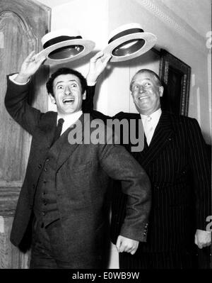 French actor and singer Maurice Auguste Chevalier shown around Dec. 2 ...