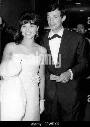 Jean-Paul Belmondo, French film actor, during the Mar del Plata Film ...
